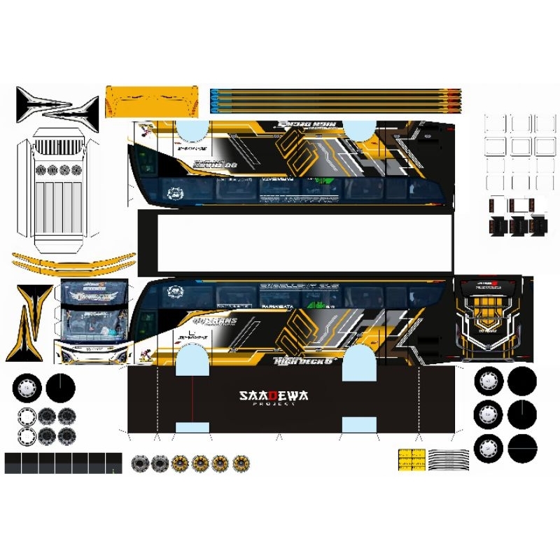 Jual SETIKER BUS MINIATUR MORPIN TERBARU | Shopee Indonesia
