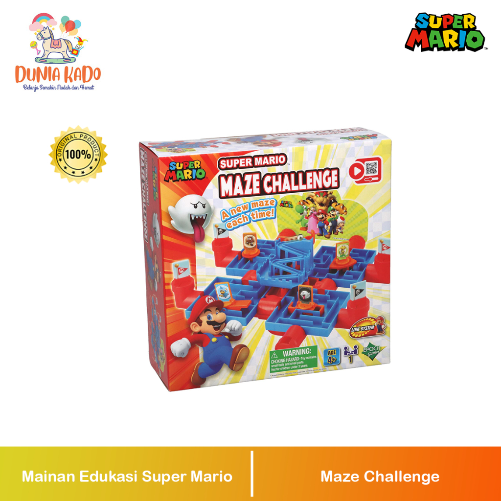 Jual Mainan Edukasi Super Mario Maze Challenge | Shopee Indonesia
