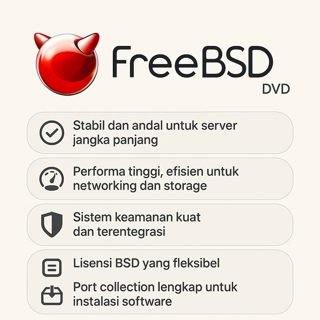 Jual Free BSD DVD Installer Unix: Sistem Operasi Unix yang Stabil, Cepat, dan Aman | Shopee ...