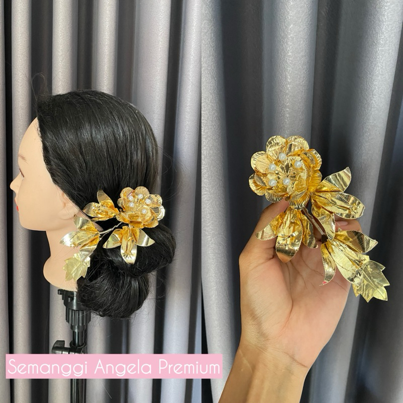 Jual semanggi Angela Premium / hiasan sanggul | Shopee Indonesia