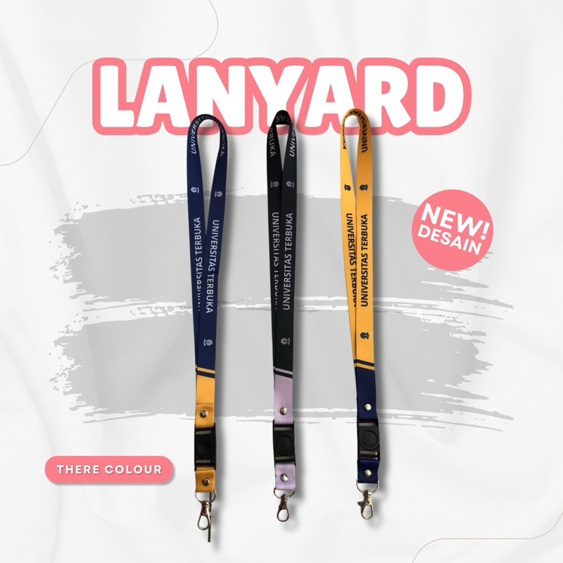 Jual Lanyard UT Universitas Terbuka with Good Design (Ready Stock ...
