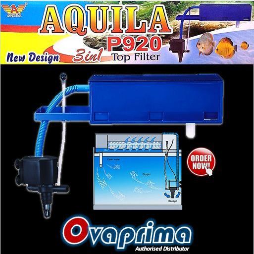 Jual Aquila P920 Filter Atas Aquarium Top Filter | Shopee Indonesia