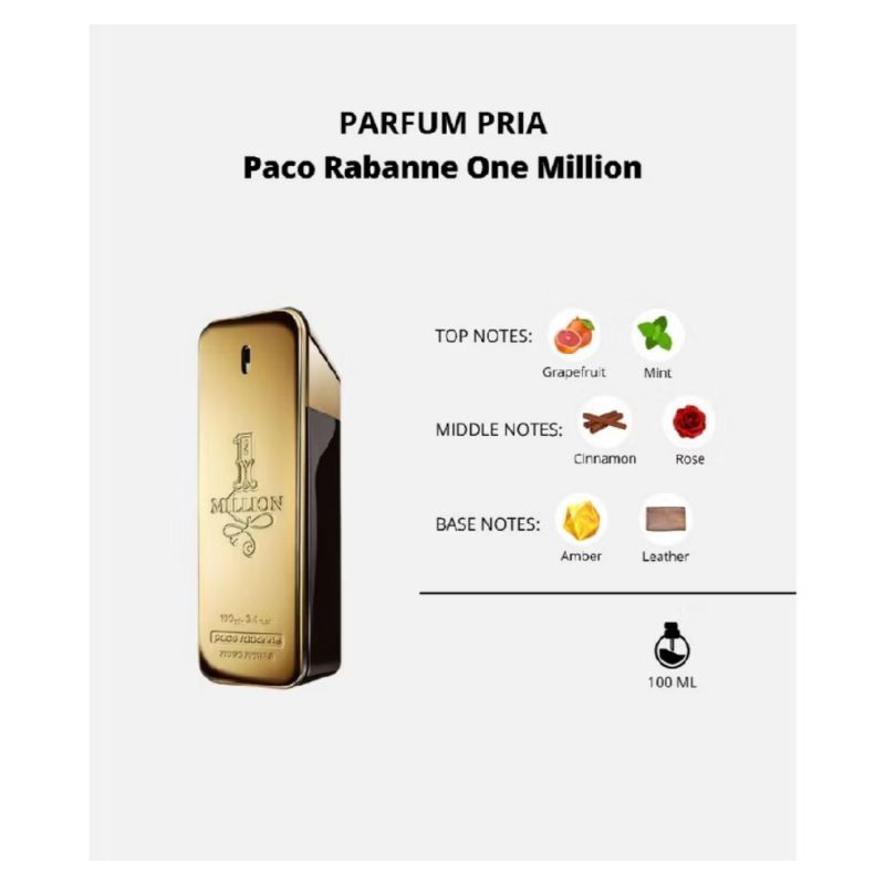 Jual One Million Paco Rabanne | Shopee Indonesia