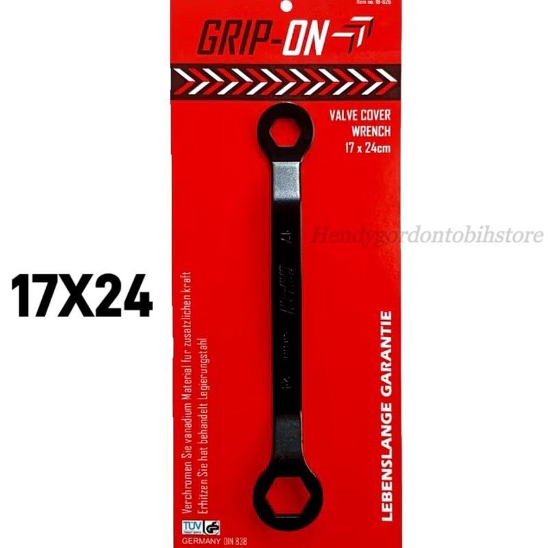 Jual KUNCI TUTUP KLEP MOTOR 17-24 MM BENGKOK - VALVE COVER WRENCH GRIP ...
