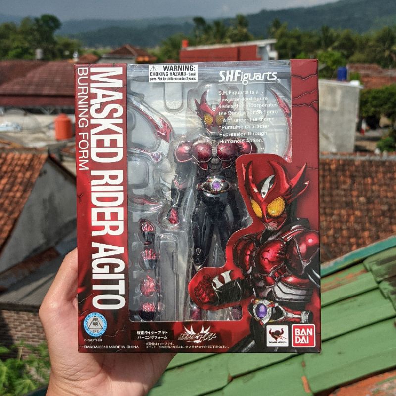 Jual Shf Kamen Rider Agito Burning Form | Shopee Indonesia