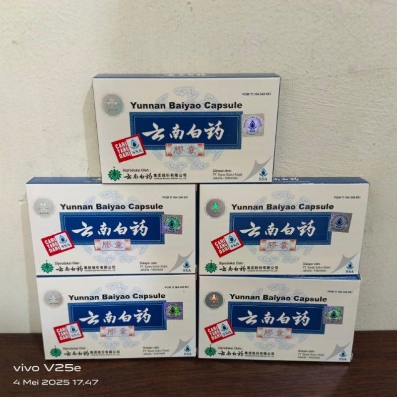 Jual Yunnan Baiyao Capsule - Obat Luka Dalam dan Luka Luar | Shopee ...