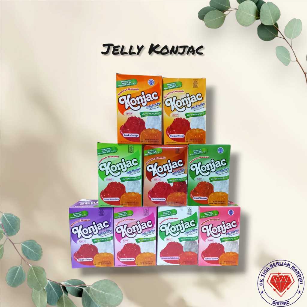 Jual KONJAC JELLY KEMASAN 6GRMX12PCS/PACK | Shopee Indonesia