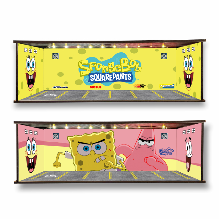 Jual KRMK GARAGE DIORAMA Garasi 1/64 GARAGE SPONGEBOB SQUAREPANTS Anime ...