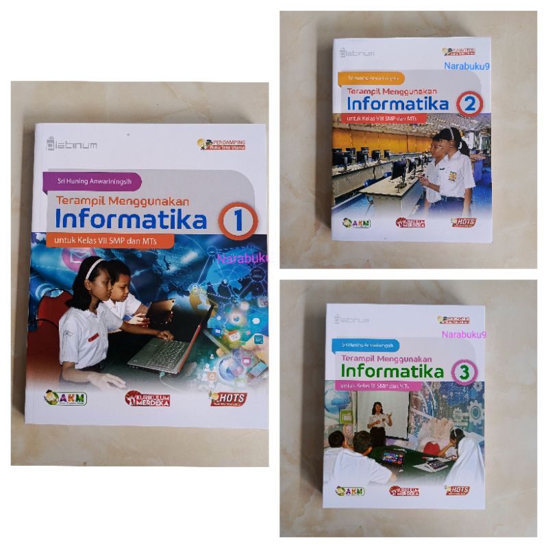 Jual Informatika kelas 7 8 9 SMP Kurikulum Merdeka Platinum | Shopee Indonesia