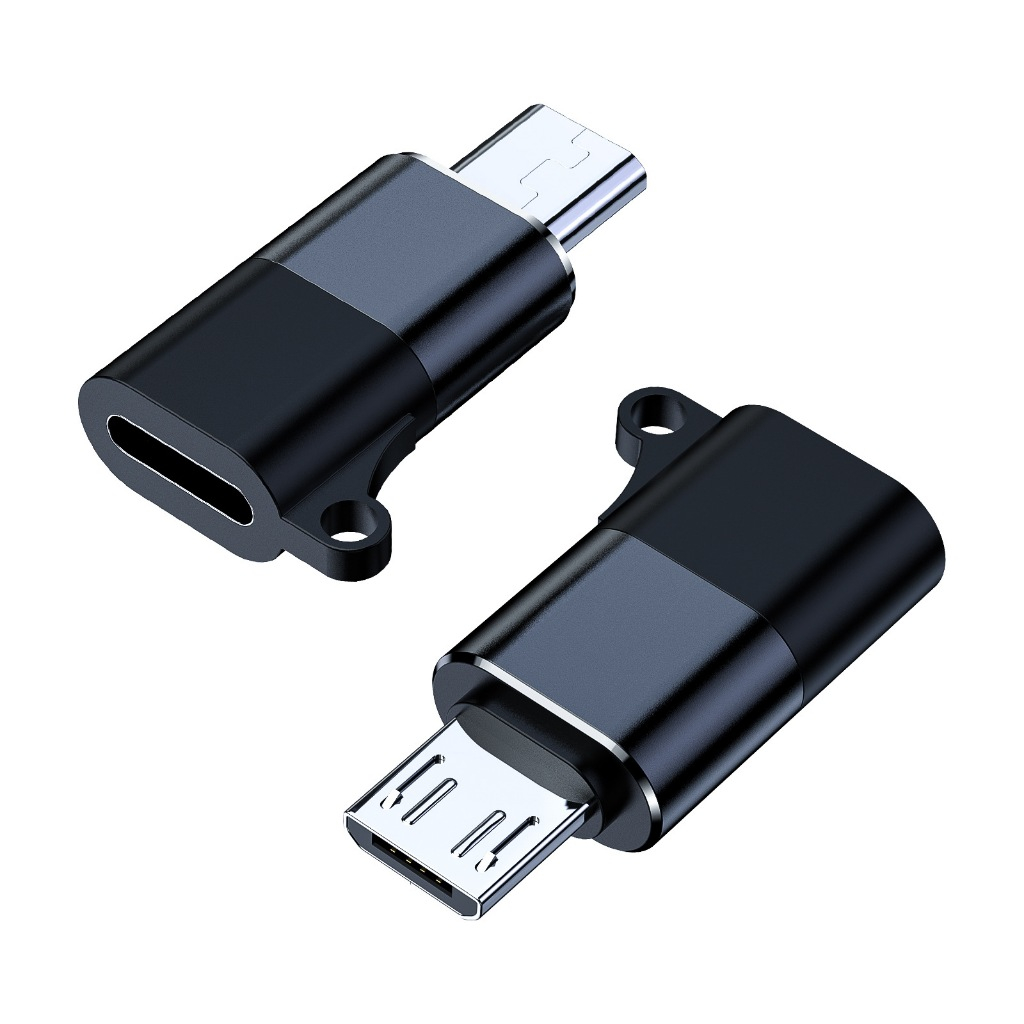Jual OTG TYPE C TO MICRO USB Connector Adapter Converter Charging non ...