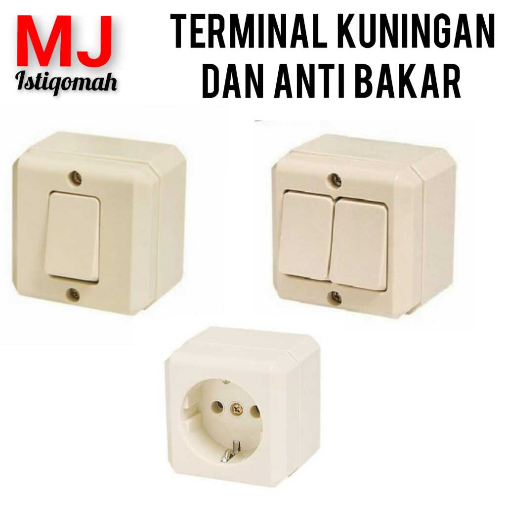 Jual SAKLAR ENGKEL OB SAKLAR SERI OB CAHAYA SC 261,262,264 KUNINGAN ...