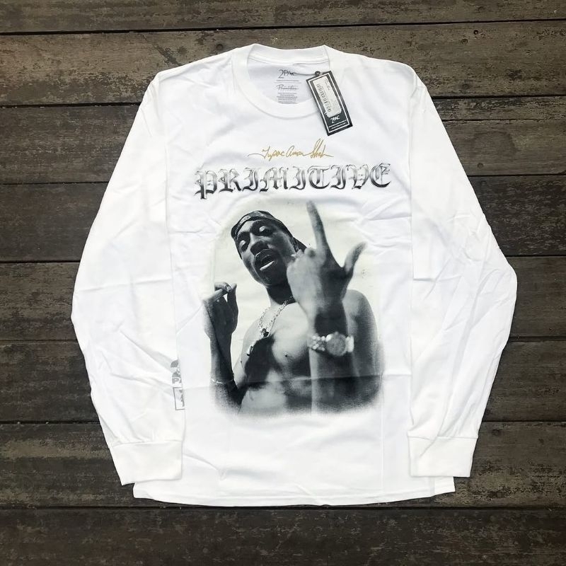 Jual PRIMITIVE SKATE X TUPAC ONE LONG SLEEVE | Shopee Indonesia