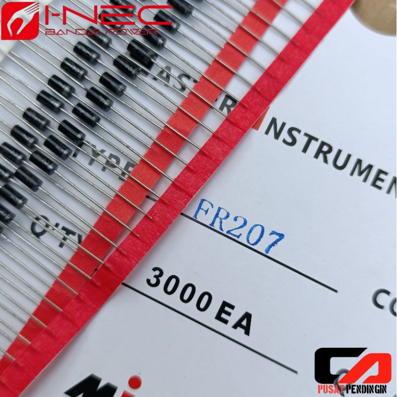 Jual DIODA FR207 MIC (10pcs) | Shopee Indonesia