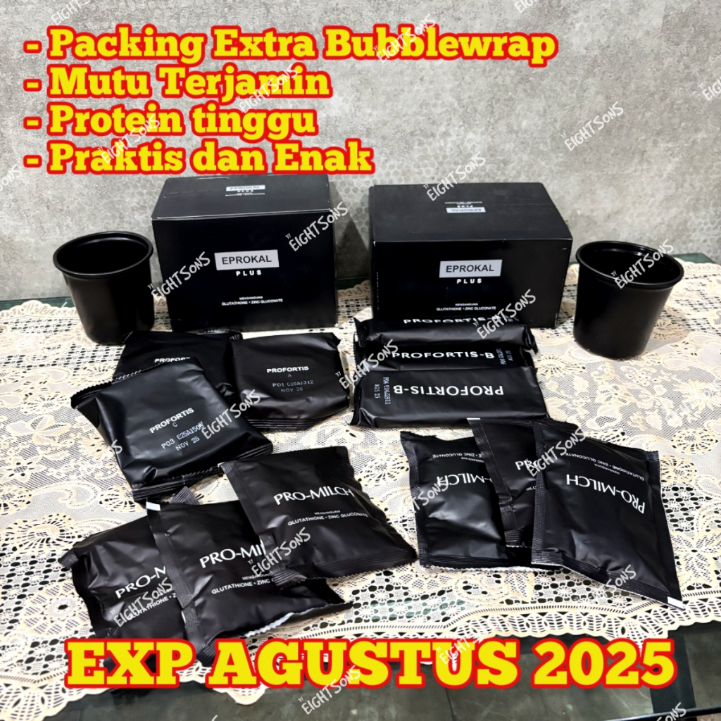 Jual PROMO Ransum EPROKAL L PLUS isi 3 Promilch CAIR 3 Biskuit ...