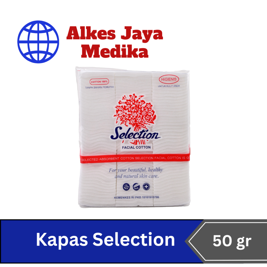 Jual Kapas Selection 50 gram - Kapas wajah | Shopee Indonesia