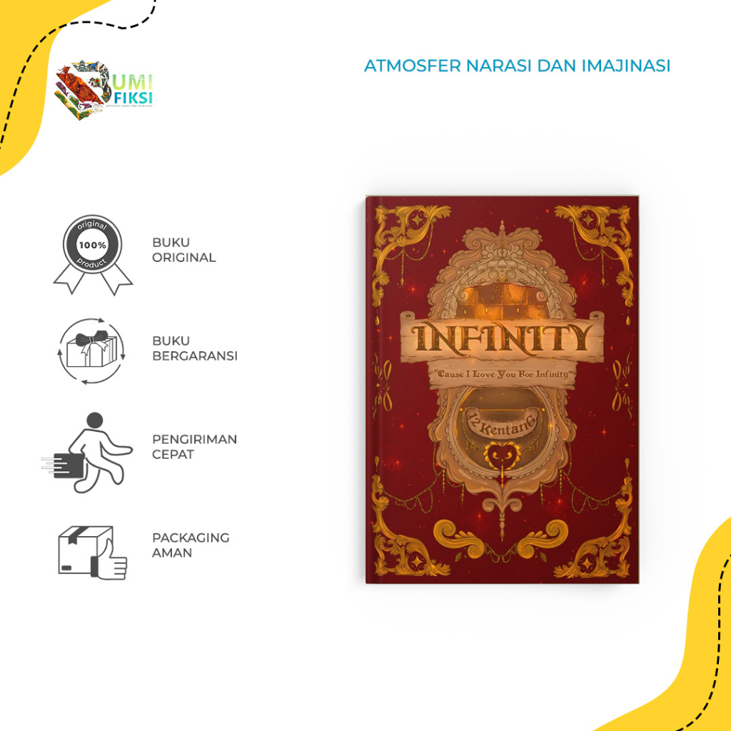 Jual Buku Novel Infinity - 12 Kentang - Blackswan - Gratis Biaya ...
