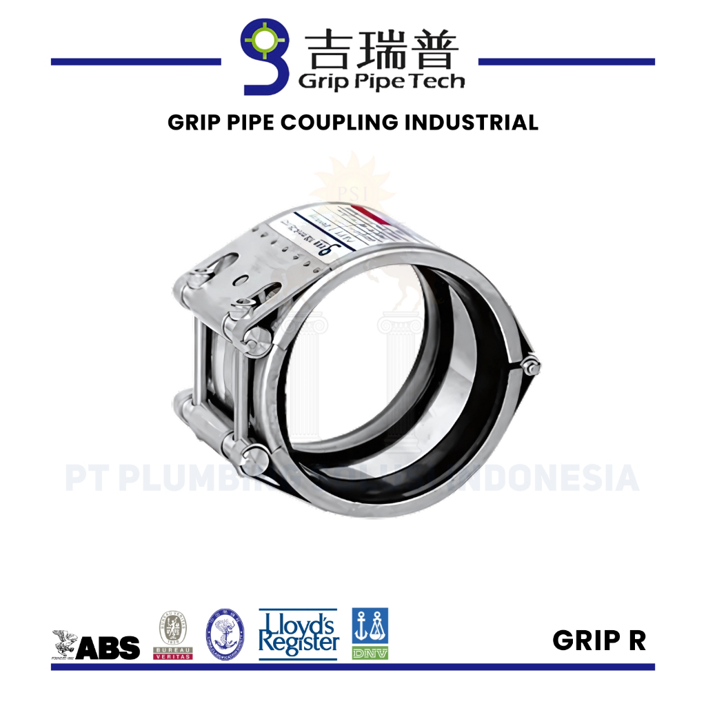 Jual Grip Pipe Coupling Repair (Grip R) Size 88,9 Seal NBR Stainless ...