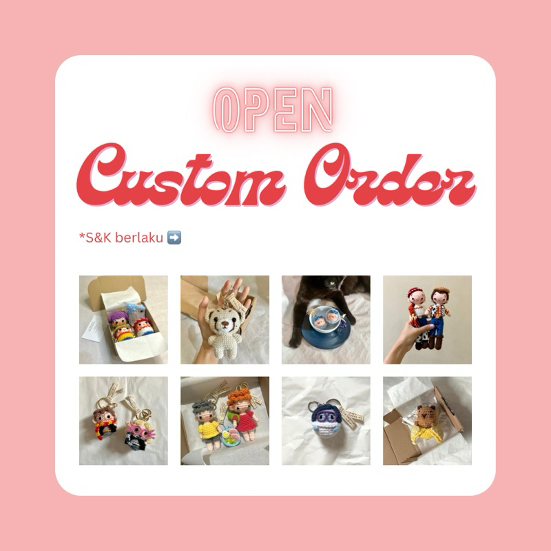 Jual PRE-ORDER Custom Order Character | Shopee Indonesia