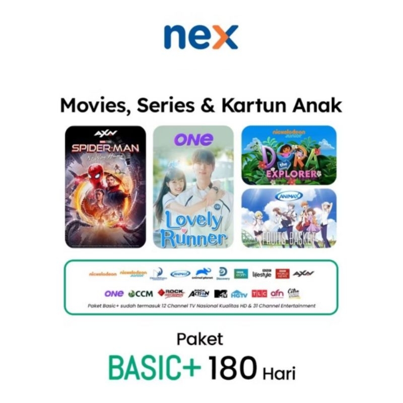 Jual Paket Basic + Nex Parabola 6 Bulan | Shopee Indonesia
