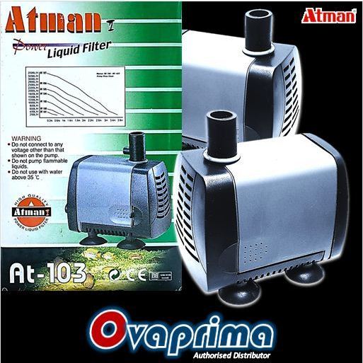 Jual Atman AT-103 Pompa Celup Aquarium/Kolam Submersible Water Pump ...