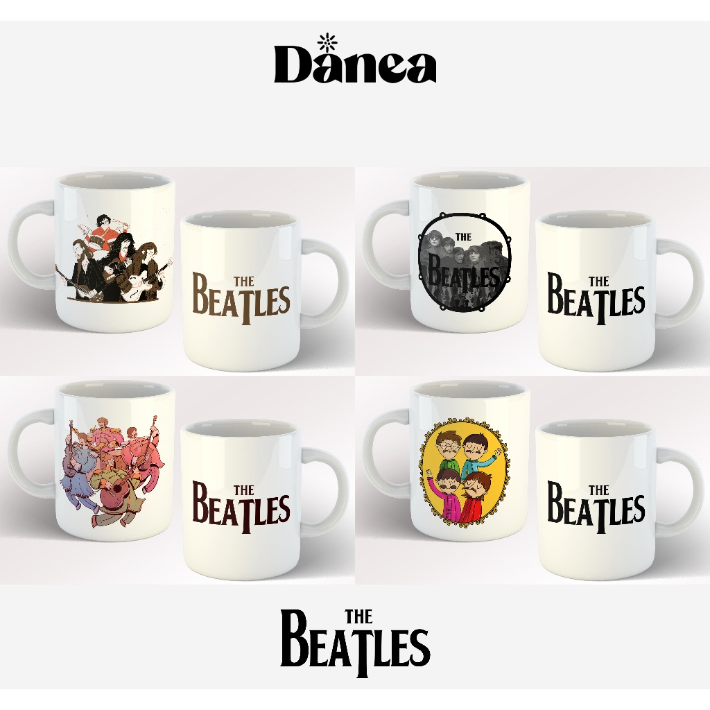 Jual MUG GELAS THE BEATLES | Shopee Indonesia