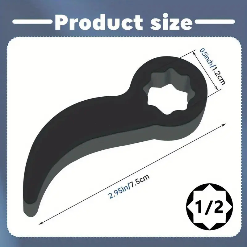 Jual ARIDOO Adaptor Kunci Pipa Kepala Kotak & Bunga Plum, Alat Bongkar ...