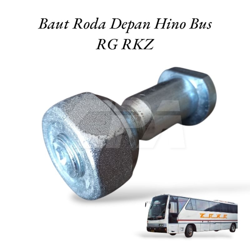 Jual Baut roda depan Hino Bus RG RKZ kiri kanan kunci 40 | Shopee Indonesia