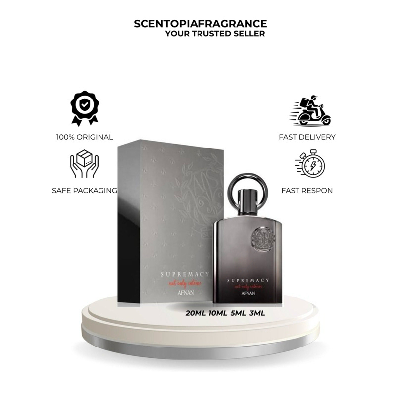 Jual [ Decant ] Parfum Afnan Supremacy Not Only Intense ( SNOI ...