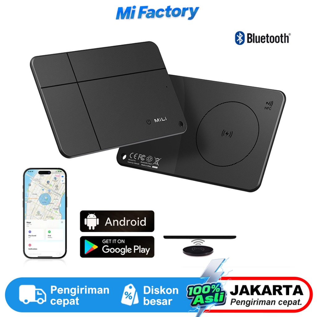 Jual Xiaomi Youpin MiLi MiCard Pro Kartu Anti Hilang Pintar NFC - Mode Kehilangan & Pelacakan ...