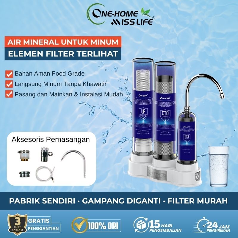 Jual Miss Life Filter Air 3 Tahap Original 100% Berkualiatas Tinggi ...