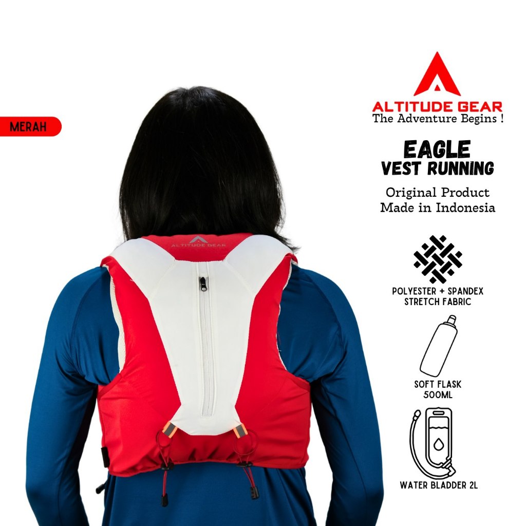 Jual Altitude Gear Eagle Vest Trail Running Vest Rompi Hydropack ...