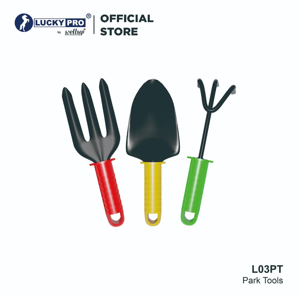 Jual LuckyPro Alat Berkebun Gardening Tools Sekop Skop Garukan Garpu ...