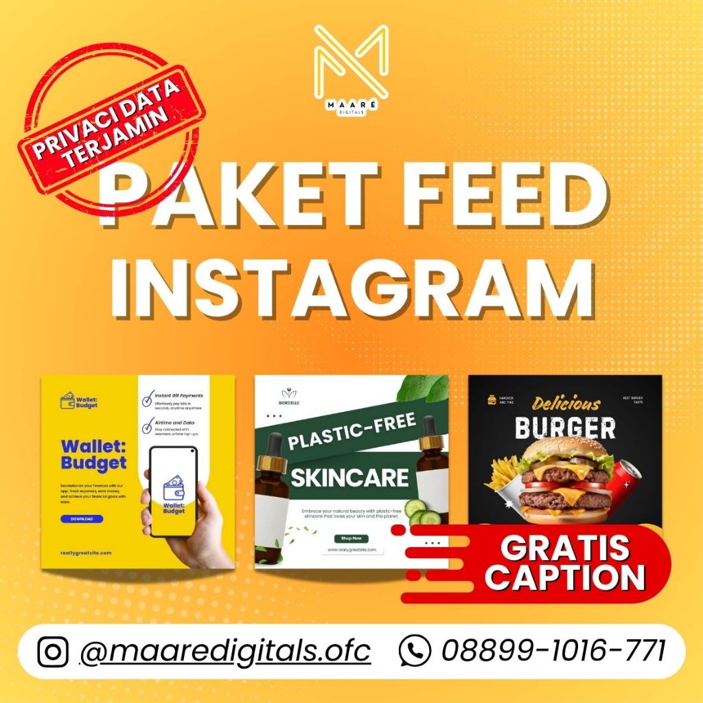 Jual Jasa Pembuatan Feed IG - Flyer IG - Poster IG | Shopee Indonesia