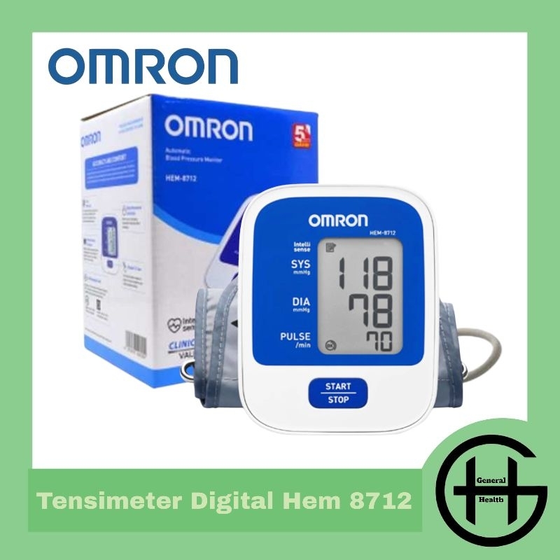 Jual Tensimeter Omron Hem 8712 Tensimeter Digital Omron 8712 | Shopee ...