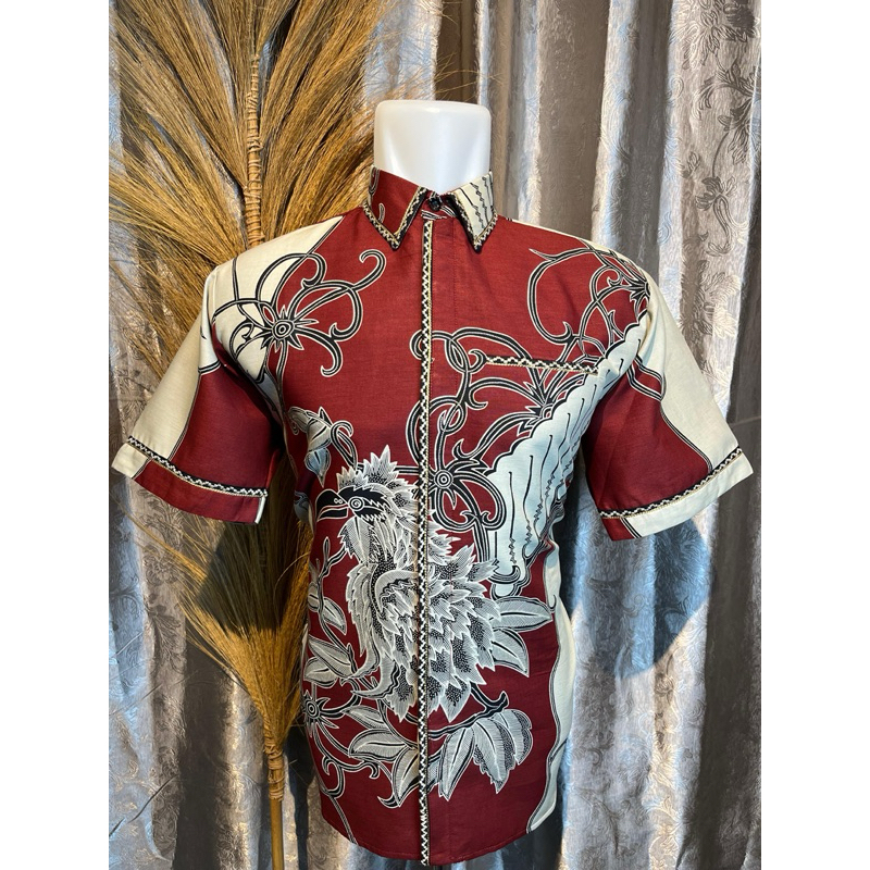 Jual KEMEJA BATIK KATUN SMOCK BORDIR FULL FURING TRICOT LENGAN PENDEK ...