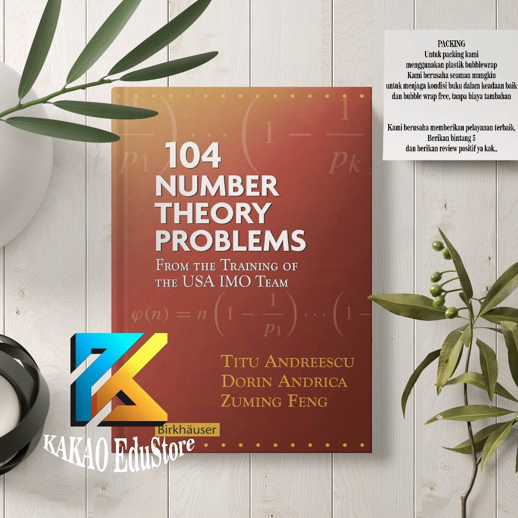 Jual KODE Y62Z 14 Number Theory Problems From the Training of the USA ...