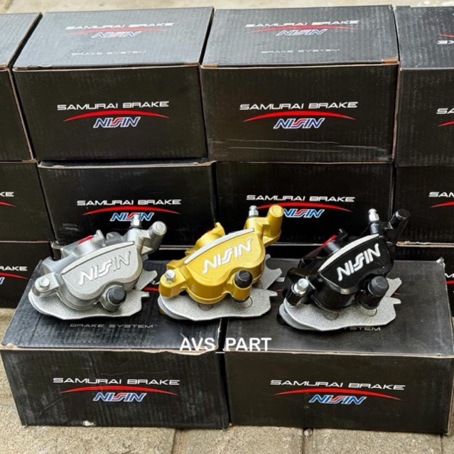 Jual KALIPER SAMURAI 2p KALIPER KANAN COPY NI**IN SAMURAI 2piston | Shopee Indonesia