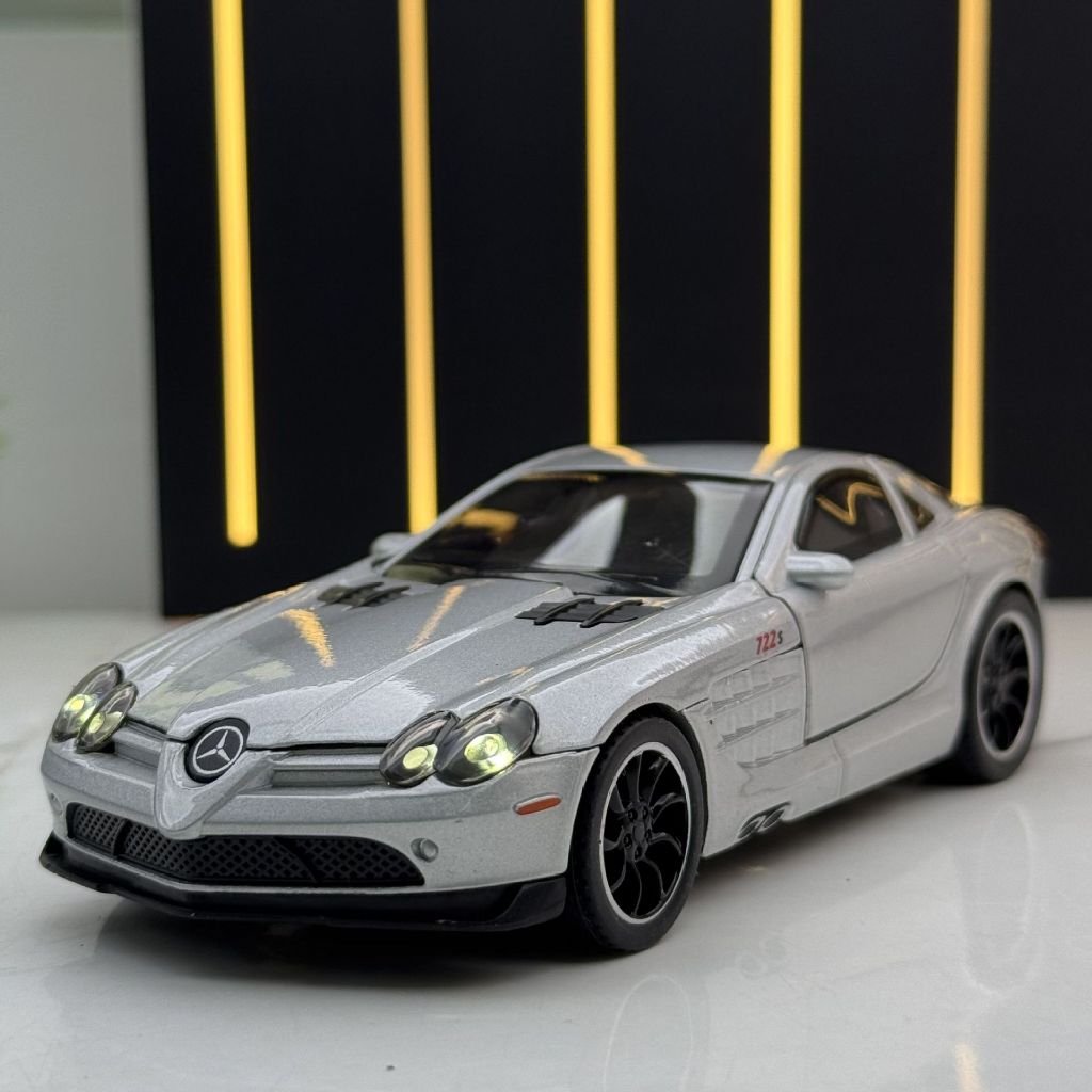 Jual Diecast Mercedes Benz SLR Scala 1:32 + Light Sound Cocok Buat ...