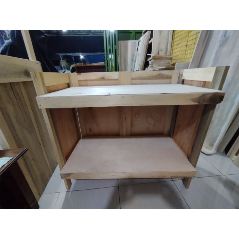 Jual Meja Kompor 2 Tungku Lipat / Meja Jualan Lipat Bahan Kayu ...