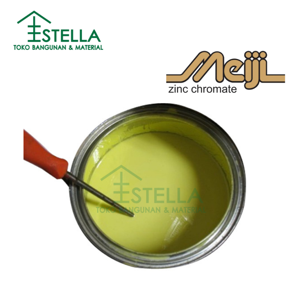 Jual Meiji Meni Besi Zinc Chromate 1Kg / Meiji Zinchromate 1Kg | Shopee ...