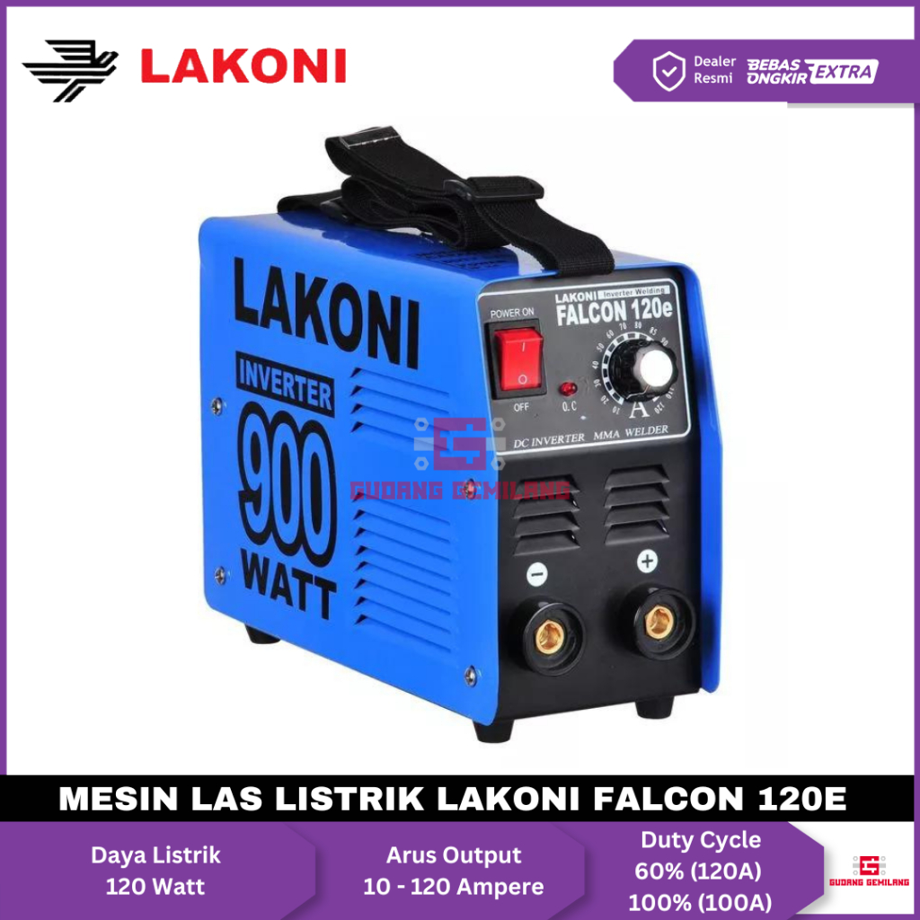 Jual Mesin Las Listrik Travo Welding Inverter 900 Watt Lakoni Falcon ...