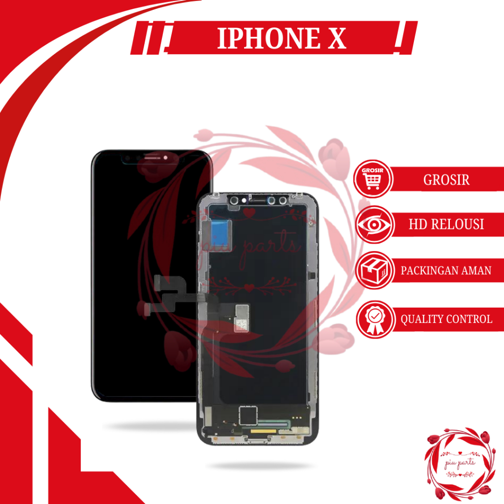 Jual LCD Iphone X / LCD Iphone 10 / LCD TOUCHSCREEN X FULLSET IP 10 ...