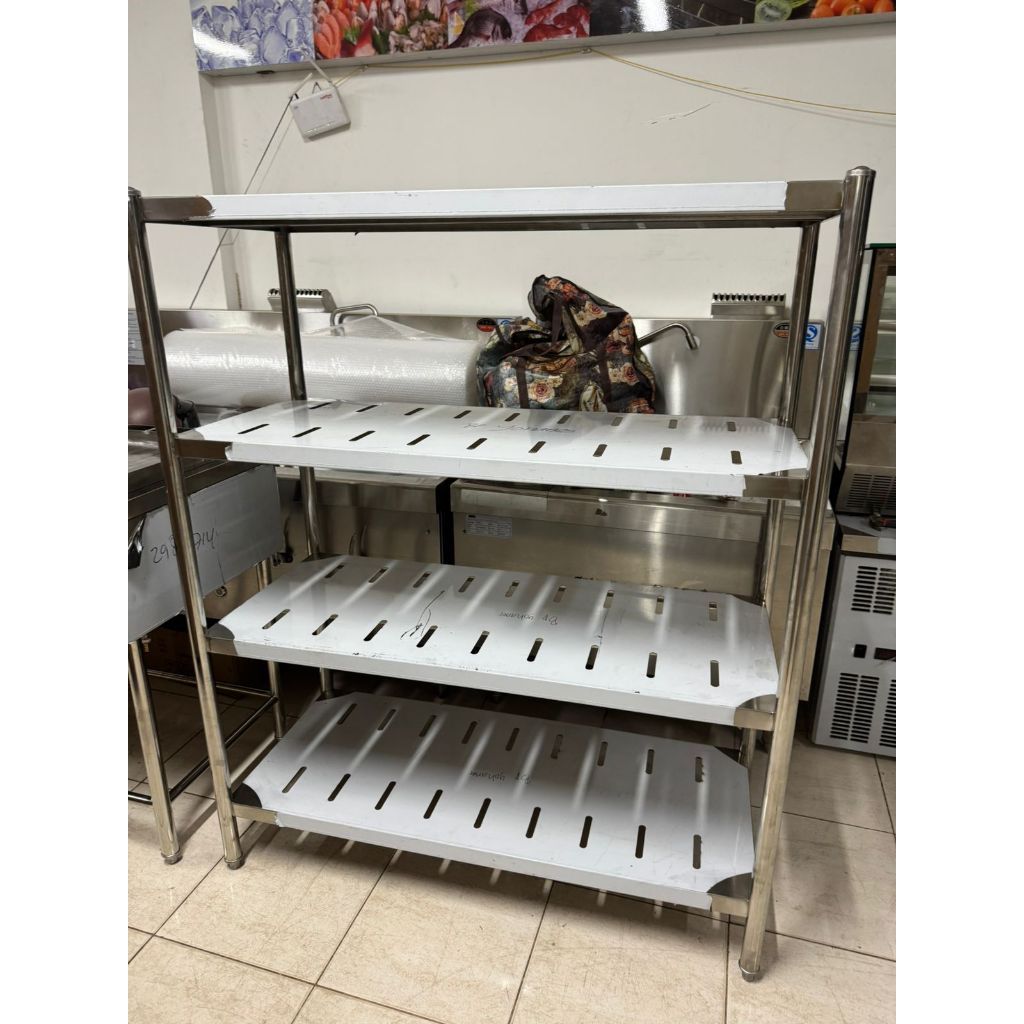 Jual Rak Stainless 4 Susun 120x50x150cm - Lubang dan Tanpa Lubang ...