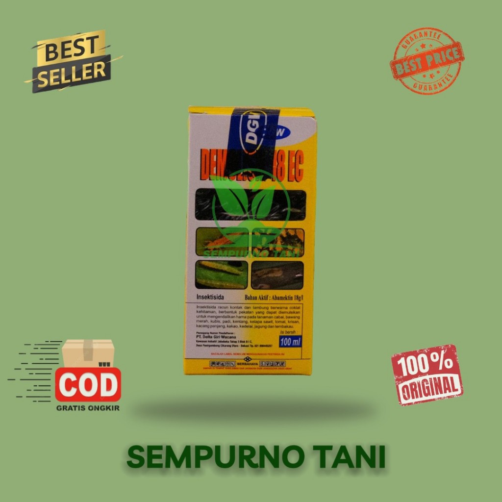 Jual INSEKTISIDA - DEMOLISH 18 EC - Abamectin - DGW Agrimec abacel ...