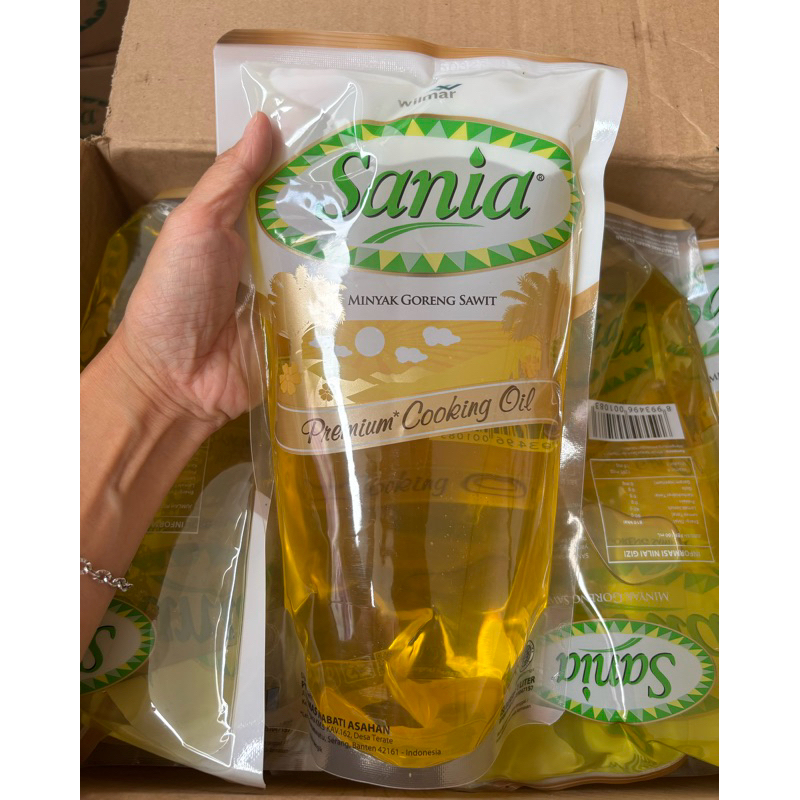 Jual agen distributor minyak goreng sawit sania seliter 1 ltr premium ...