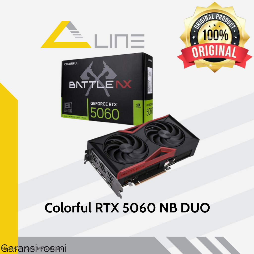 Jual COLORFUL GeForce RTX 5060 NB DUO 8GB-V Battle Ax Duo | Shopee ...