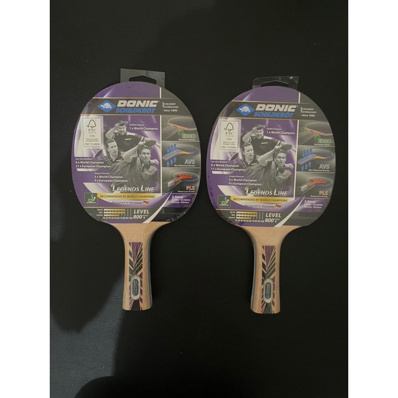 Jual Bet Ping Pong/Tenis Meja Donic Legends Line Level 800 Original | Shopee Indonesia
