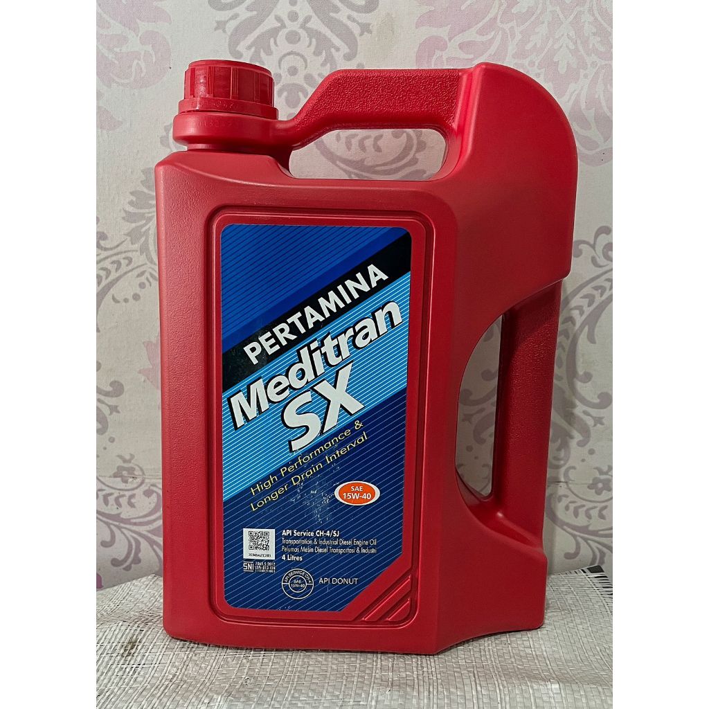 Jual Oli Pertamina Meditran SX SAE 15w-40 4L | Shopee Indonesia