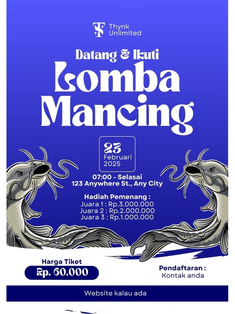 Jual Poster Lomba Mancing Digital | Shopee Indonesia