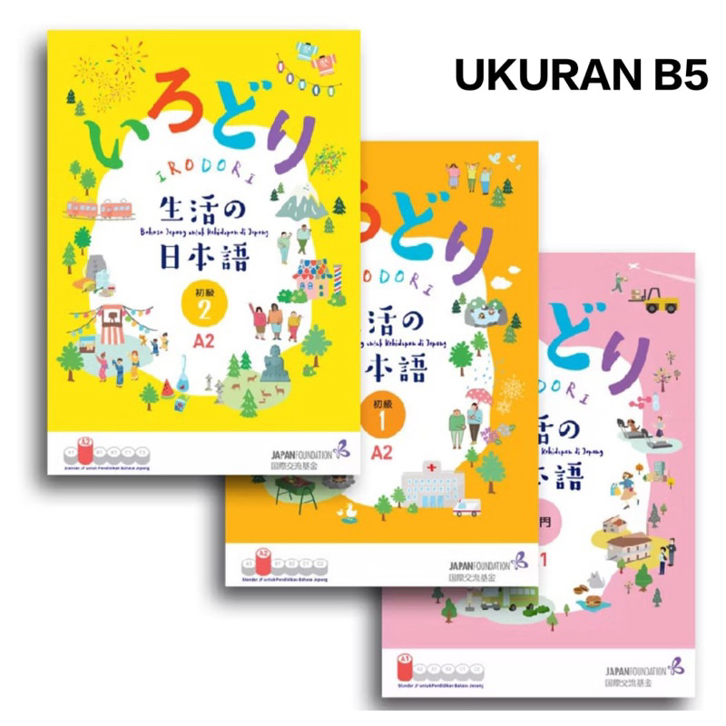 Jual IRODORI BUKU BAHASA JEPANG UNTUK KEHIDUPAN DIJEPANG A1 A2 | Shopee Indonesia